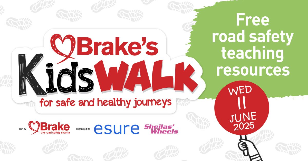 Primary schools invited to take part in a walk for road… | Brake